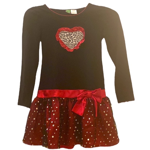 Dollie & Me | Dresses | Girls Heart Dress | Poshmark